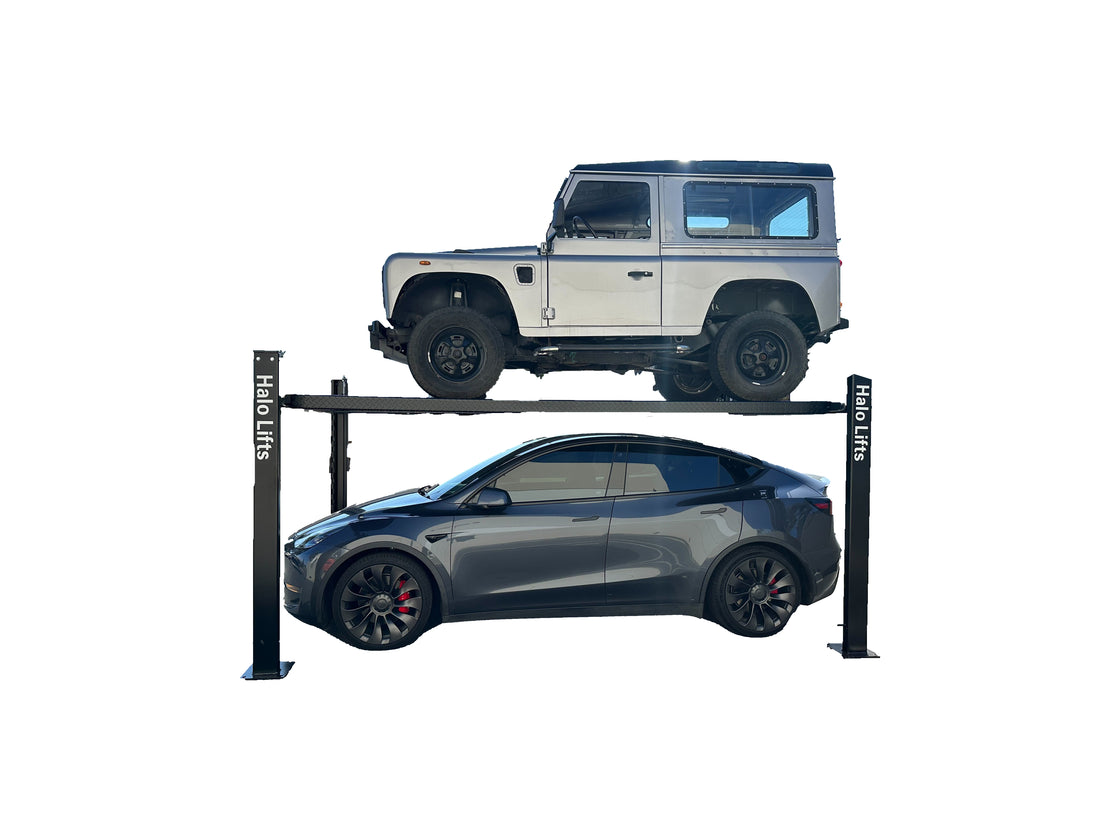 Halo Lifts 4 Post Car Lift - 9,000 LBS Capacity – HALO LIFTS