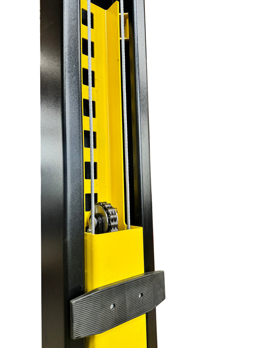 HALO LIFTS Clear Floor 2 Post Car Lift - 14,000 LB Capacity