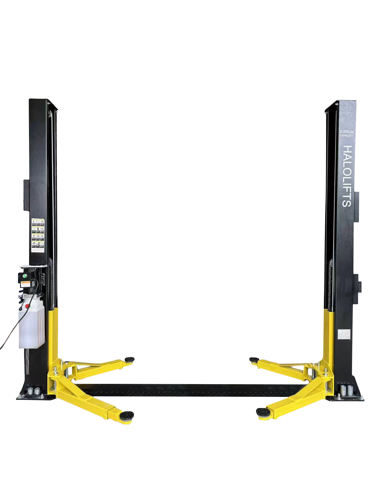HALO LIFTS Clear Floor 2 Post Car Lift - 12,000 lb Capacity