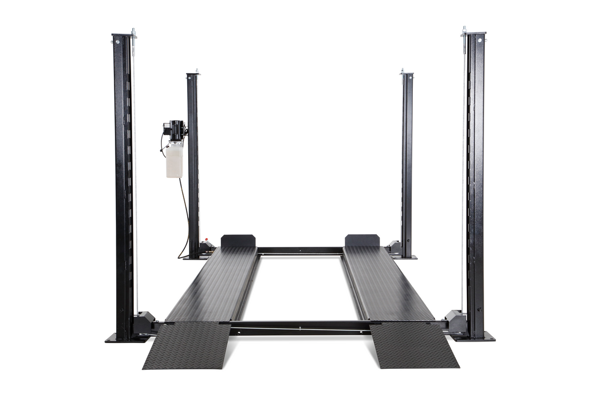 Halo Lifts 4 Post Car Lift NARROW WIDTH - 9,000 LBS Capacity – HALO LIFTS