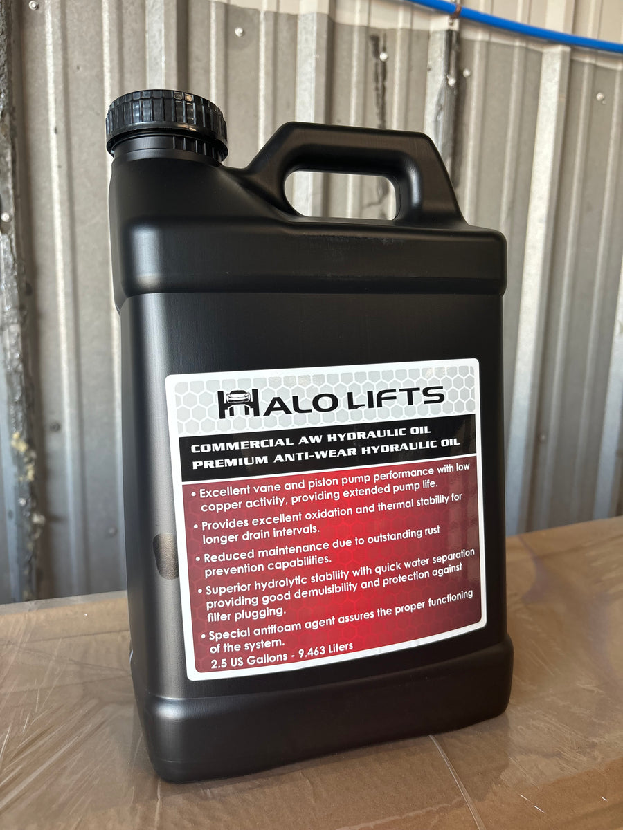 Hydraulic Oil AW-46 2.5 gallons – HALO LIFTS