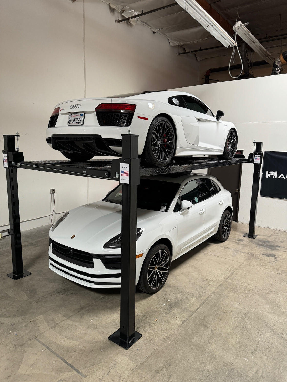 HALO LIFTS PRO 4 Post Car Lift - 9,000 LBS Capacity