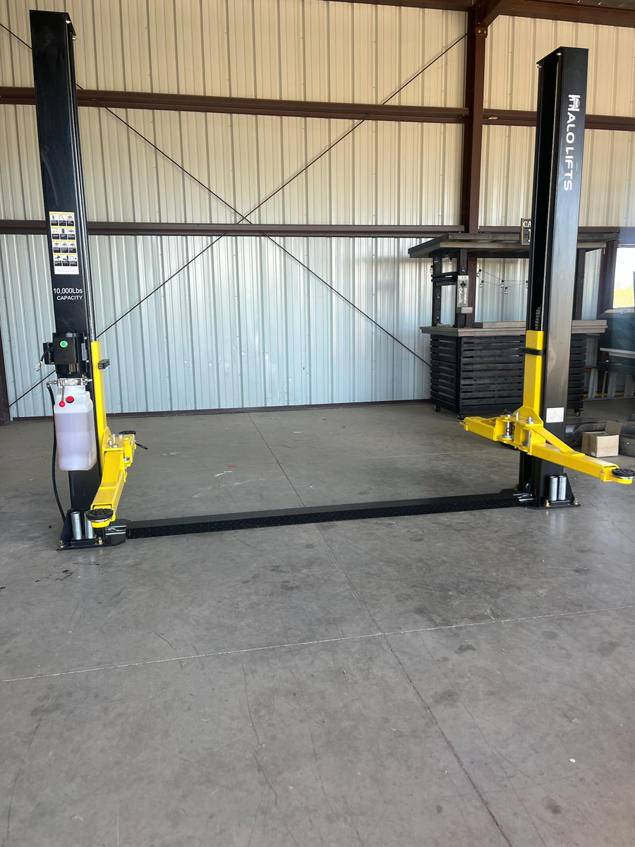 Base Plate 2-Post Car Lift | 10,000 LB Capacity – HALO LIFTS