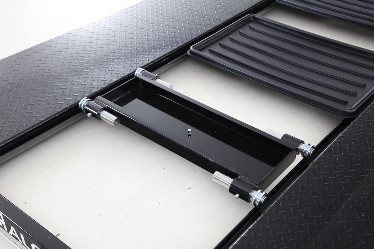 Rolling Steel Jack Tray for PRO SERIES 4-Post Lift – HALO LIFTS