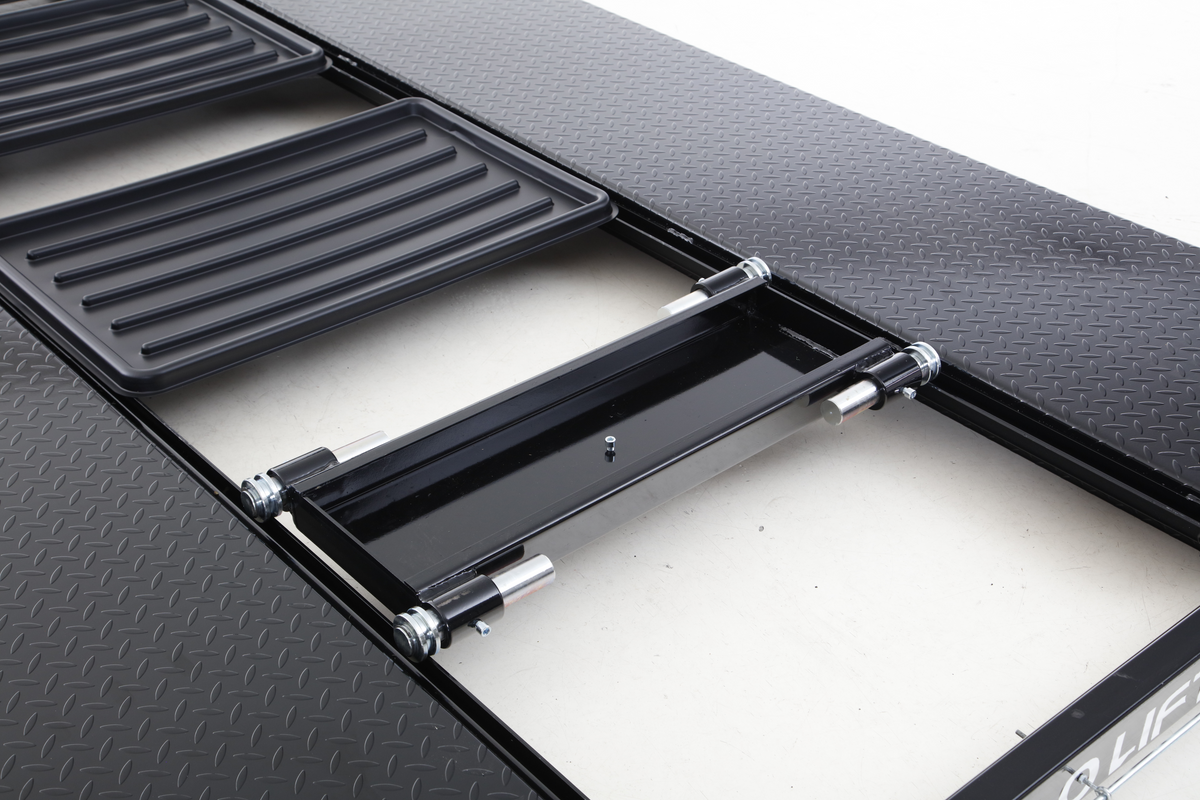 Rolling Steel Jack Tray for PRO SERIES 4-Post Lift – HALO LIFTS