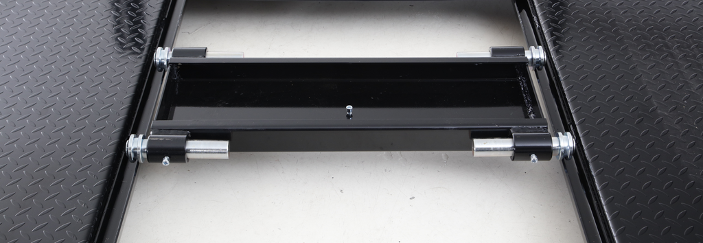 Rolling Steel Jack Tray for PRO SERIES 4-Post Lift – HALO LIFTS