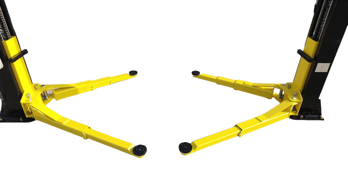 HALO LIFTS Clear Floor 2 Post Car Lift - 10,000 LBS Capacity