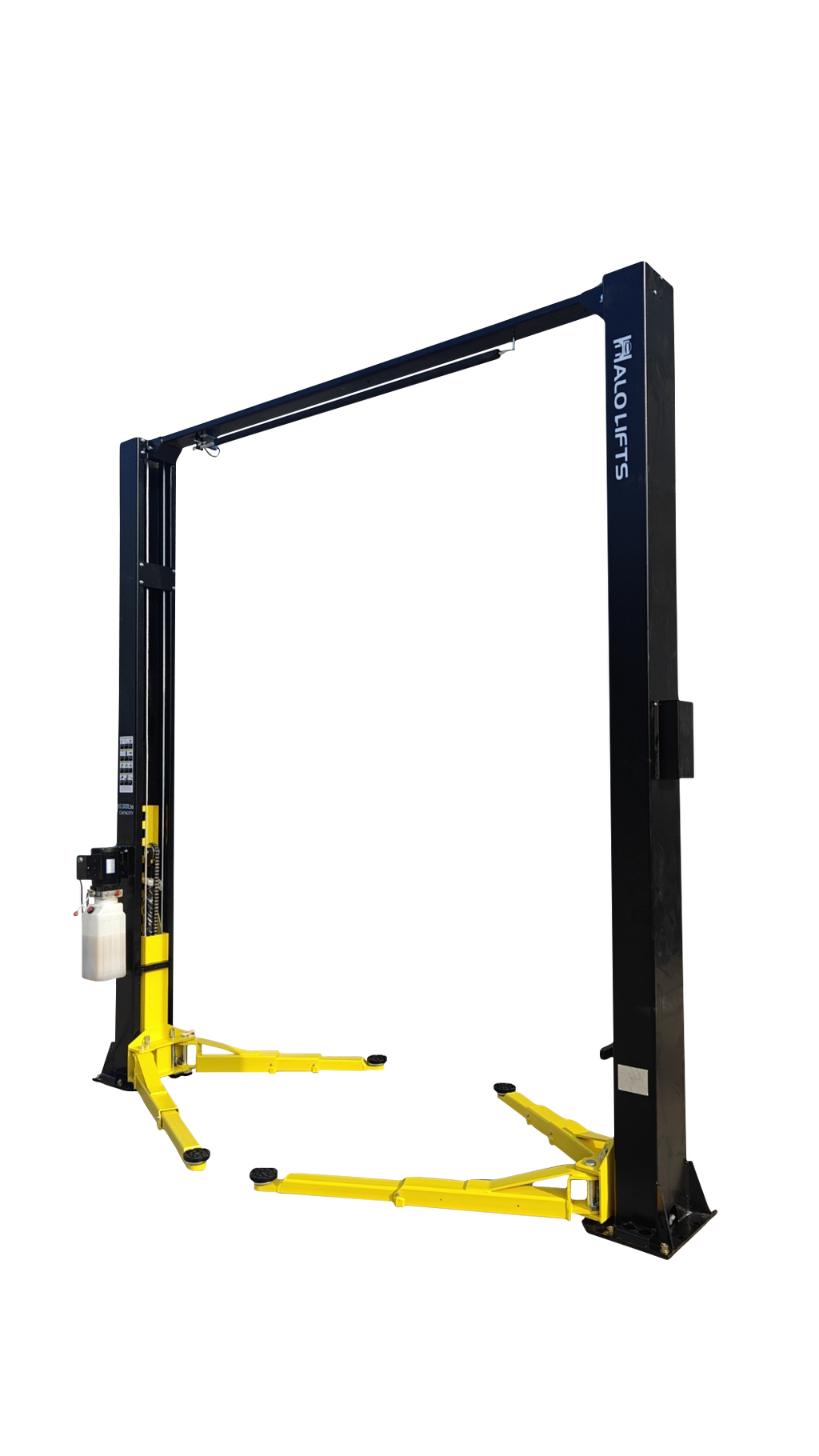 HALO LIFTS Clear Floor 2 Post Car Lift - 12,000 lb Capacity